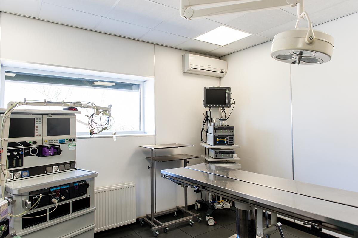 De operatiekamer - Dierenkliniek Tiel